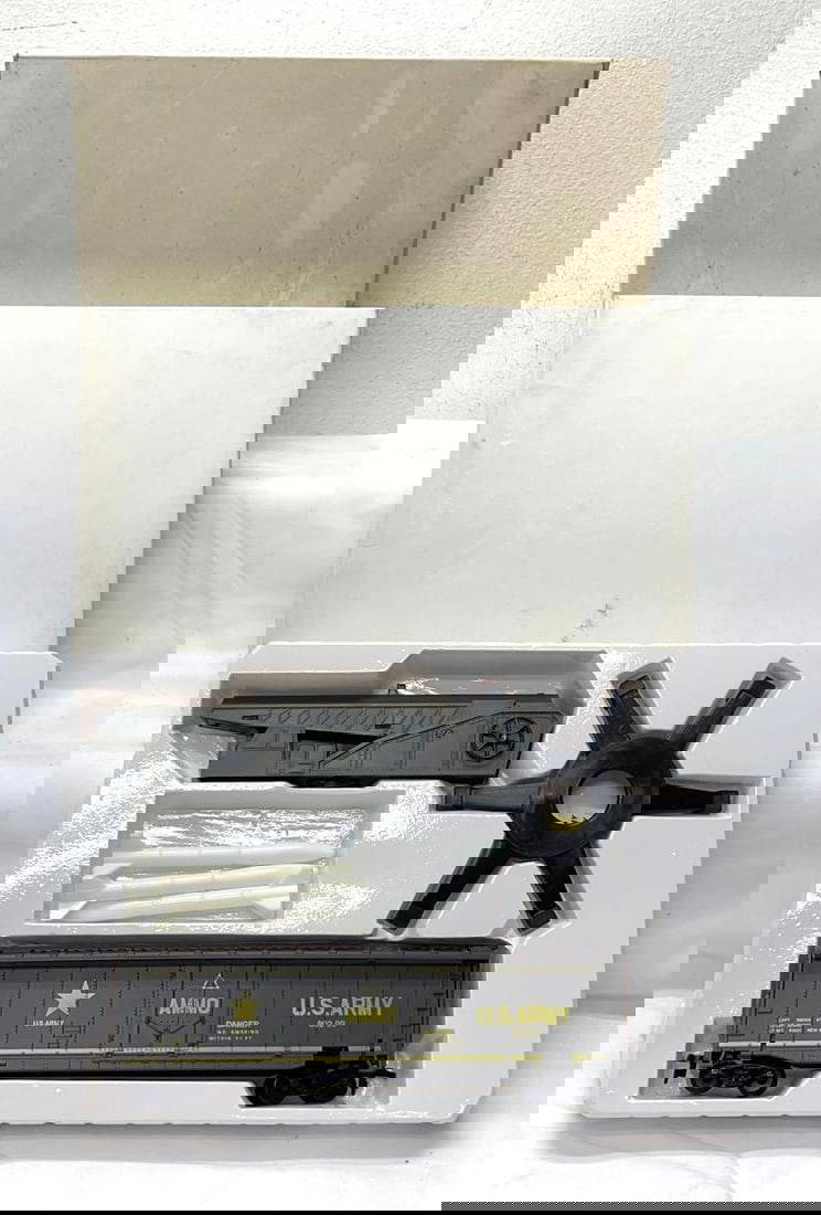 Ahm Ho Gauge Cannon And Exploding Box Car In Original Boxes Unrun Auction