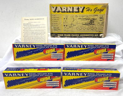 Varney Ho Gage Economy Model 1913 K Rigid Frame Pacific Loco Kit In Boxes