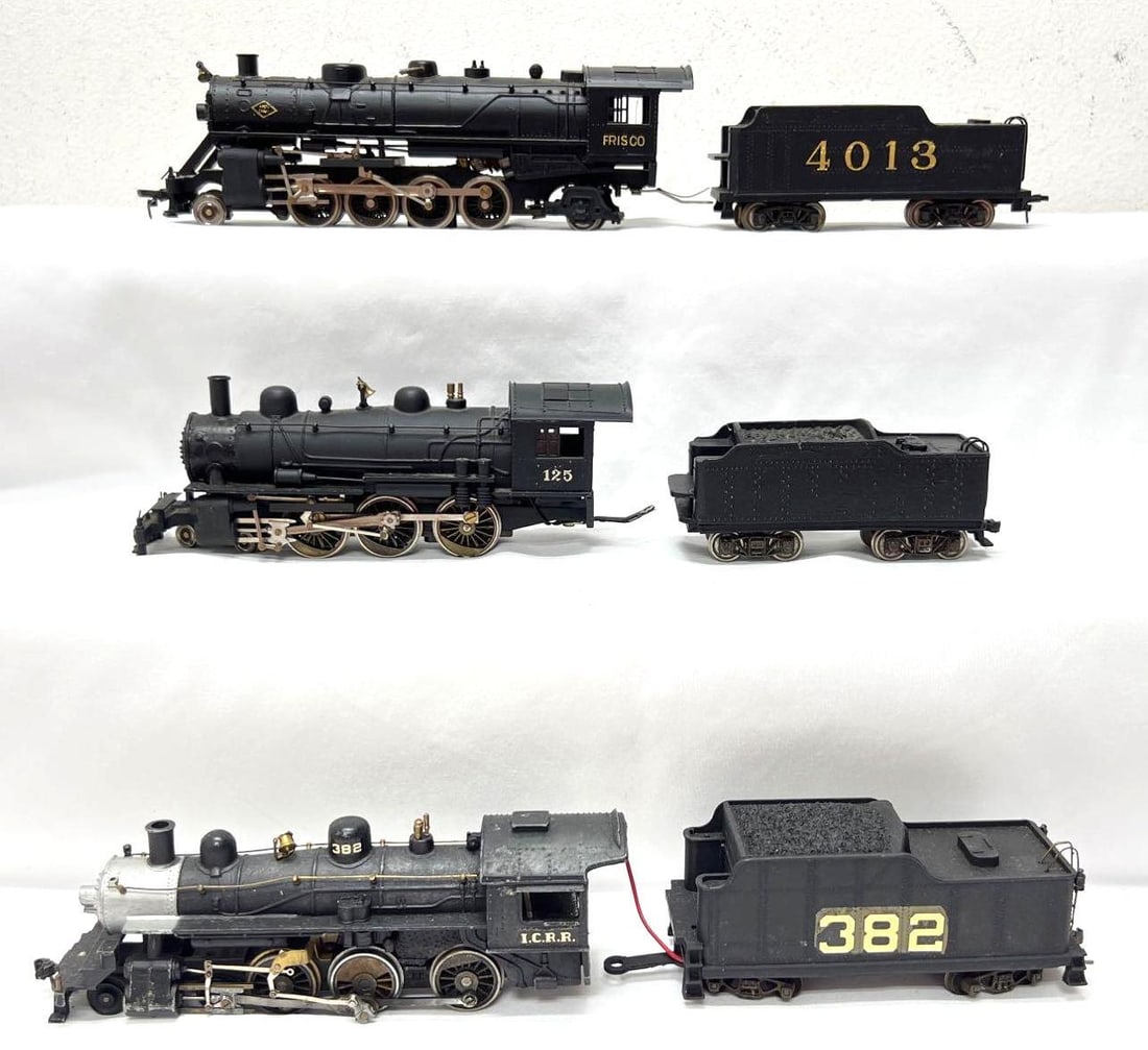 Ho Scale Brass Varney And New One Model Steam Locos Tenders