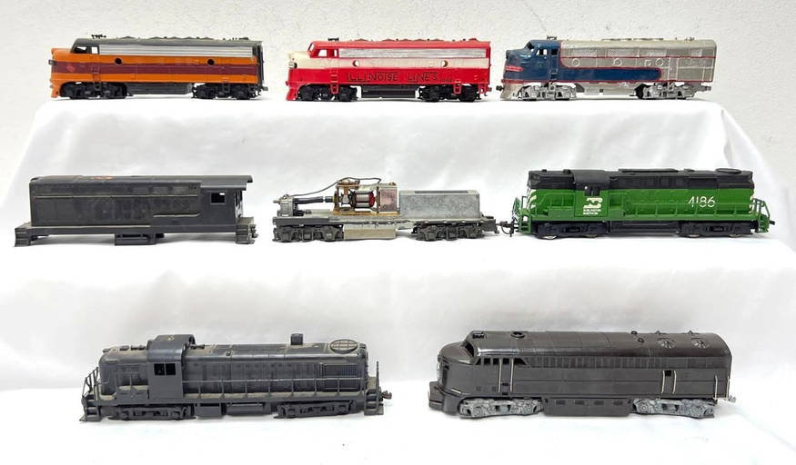 Ho Scale Diesel Locomotive A Units