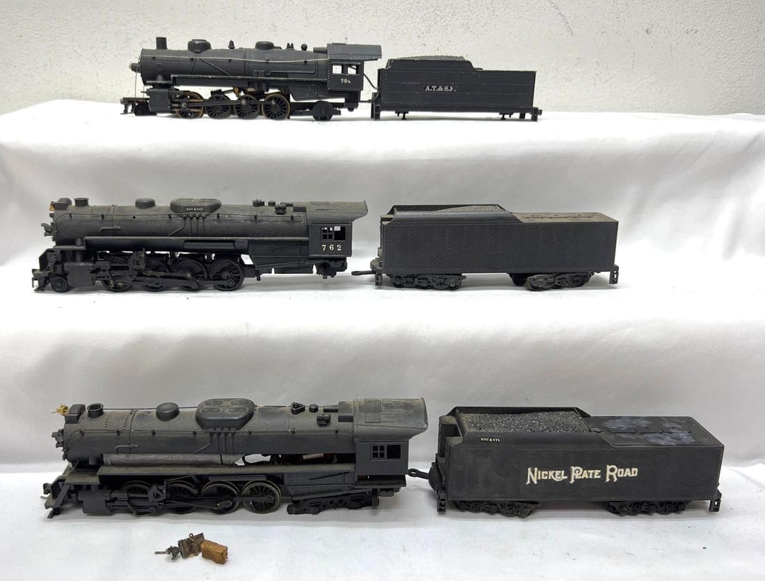 Ho Scale 2 8 2 2 8 4 Steam Locomotives Tenders