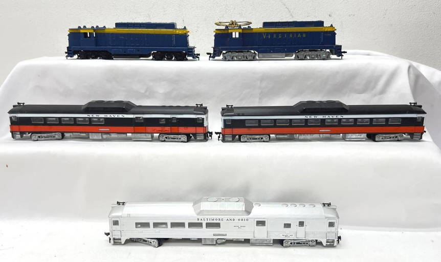 Ho Scale Athearn B&o Nh Rdc Cars Virginian Rectifiers