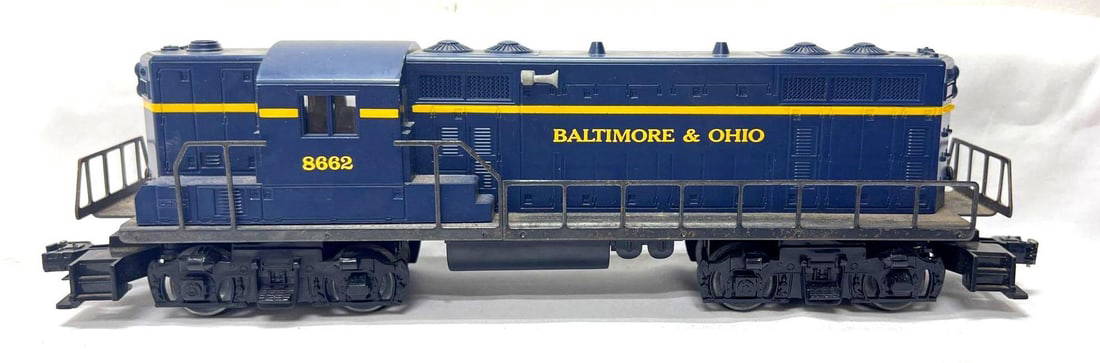 Modern Era Lionel O Gauge 8662 B&o Gp-7 Diesel Locomotive Auction