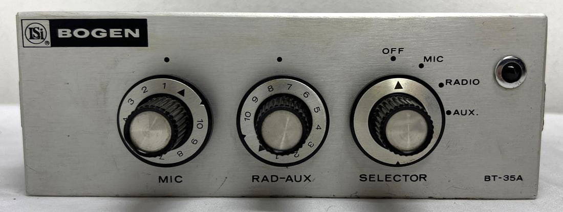 Lear Siegler Inc Bogen Comm Bt-35a Auction