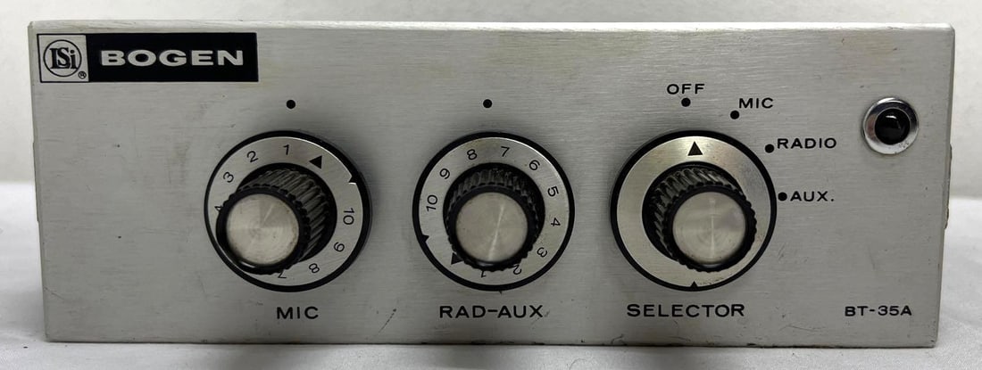 Lear Siegler Inc Bogen Comm Bt-35a Auction