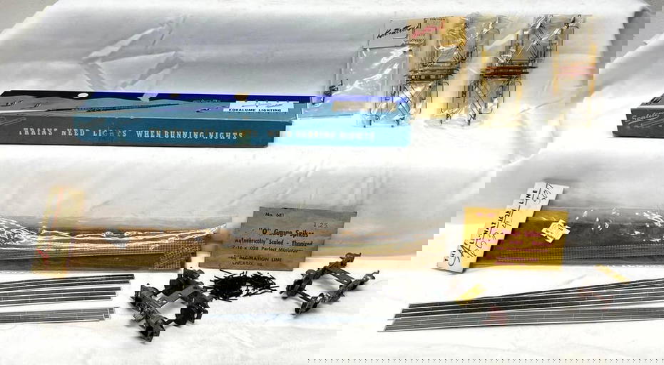 O Scale Brass Pantographs Marker Lights Thomas Caboose Light Kit More