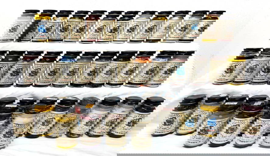 Forty Bottles Of Scalecoat Model Railroading Paint