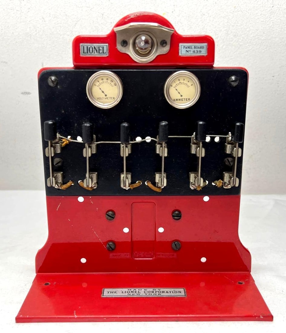 Prewar Lionel Standard Gauge 439 Panel Board Accessory Auction