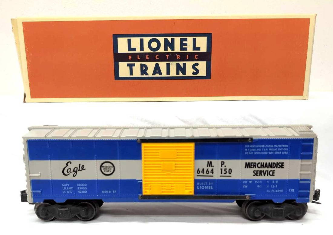 Postwar Lionel O Gauge 6464-150 Mp Missouri Pacific Box Car Auction