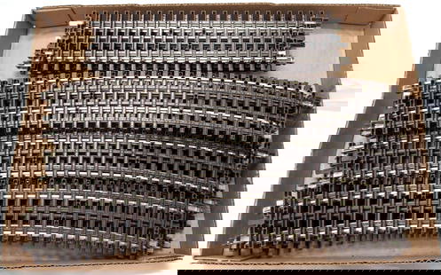 Fifty-two Modern Era Lionel O Gauge Sections O72 Track Auction