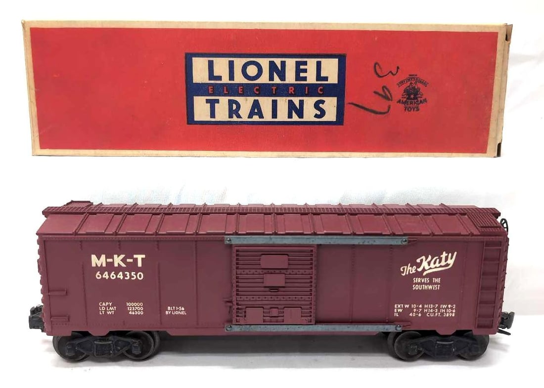 Postwar Lionel O Gauge 6464-350 Mkt Box Car In Box Auction