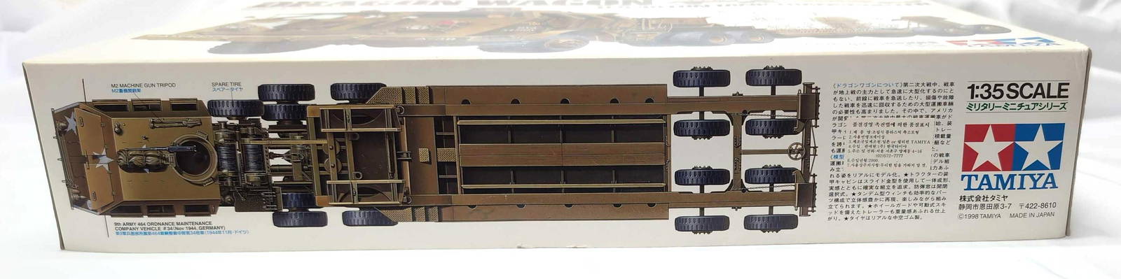 Tamiya 1:35 35230 Dragon Wagon Us 40t Tank Transporter