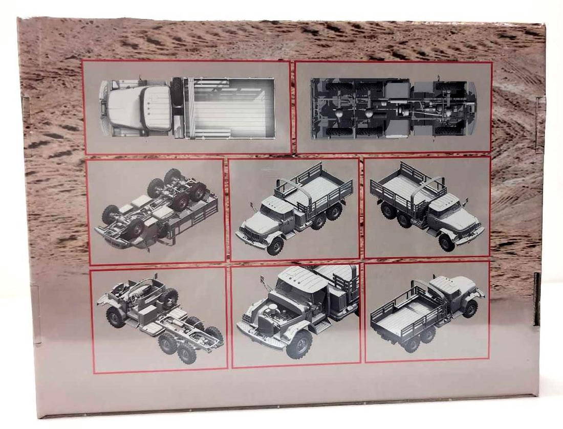 Factory Sealed Icm 1:35 35515 Zil-131 Soviet Army Truck Mint Auction