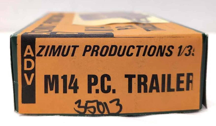 Adv Zimut Productions 1:35 M14 P.c. Trailer Resin Kit