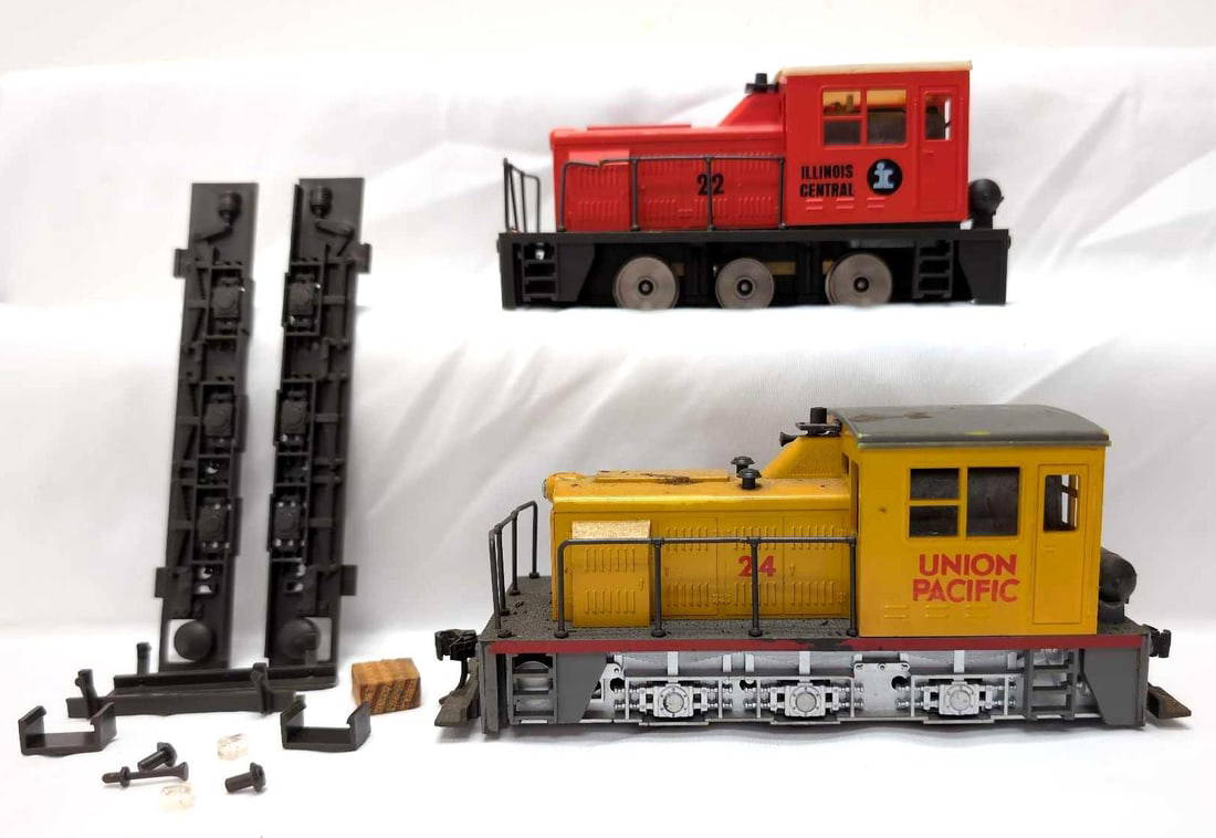 Two Atlas 0-6-0 Plymouth Diesel Switcher Locomotives Auction