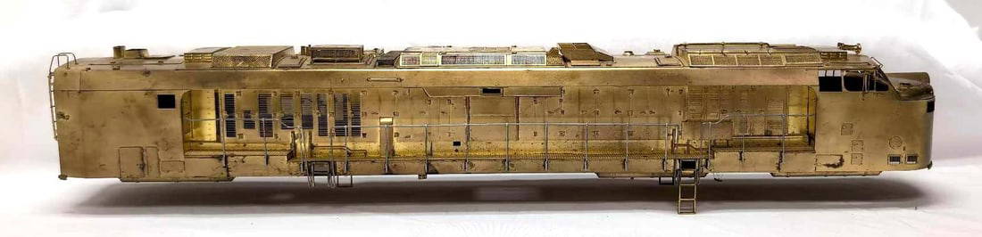 2-rail Brass O Scale Ps Gtel Built Diesel Body Auction