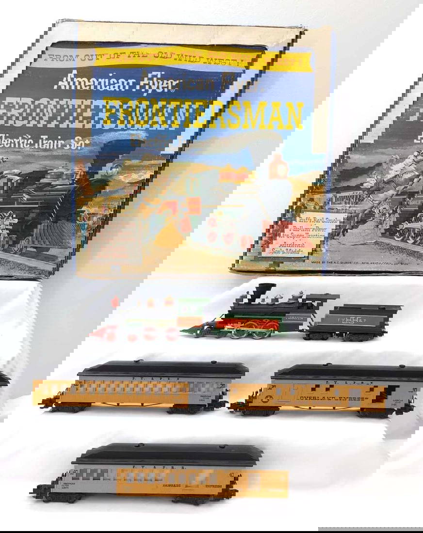 Postwar American Flyer S Gauge 20550 Frontiersman Set In Box Auction