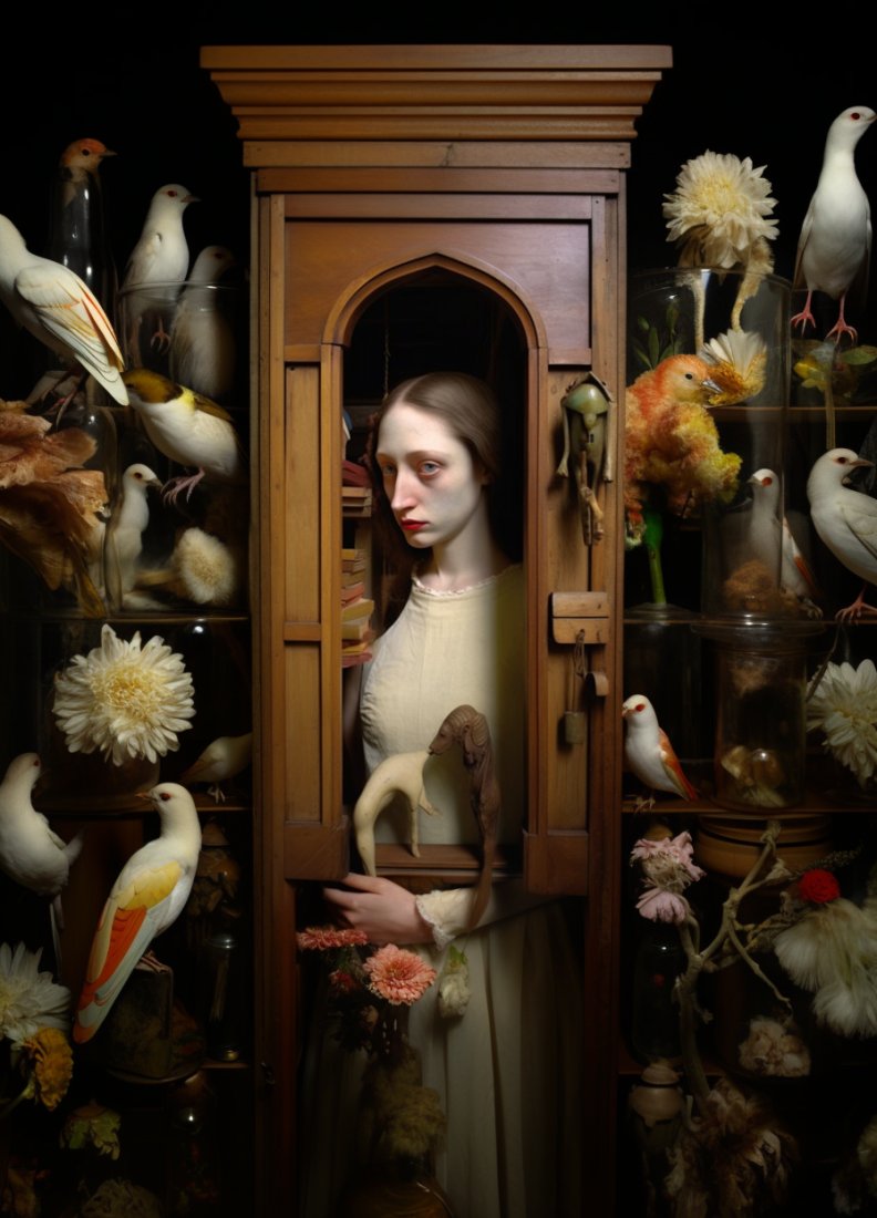 Ethereal Solitude-francien Krieg, Dutch Artist, Netherlands Auction