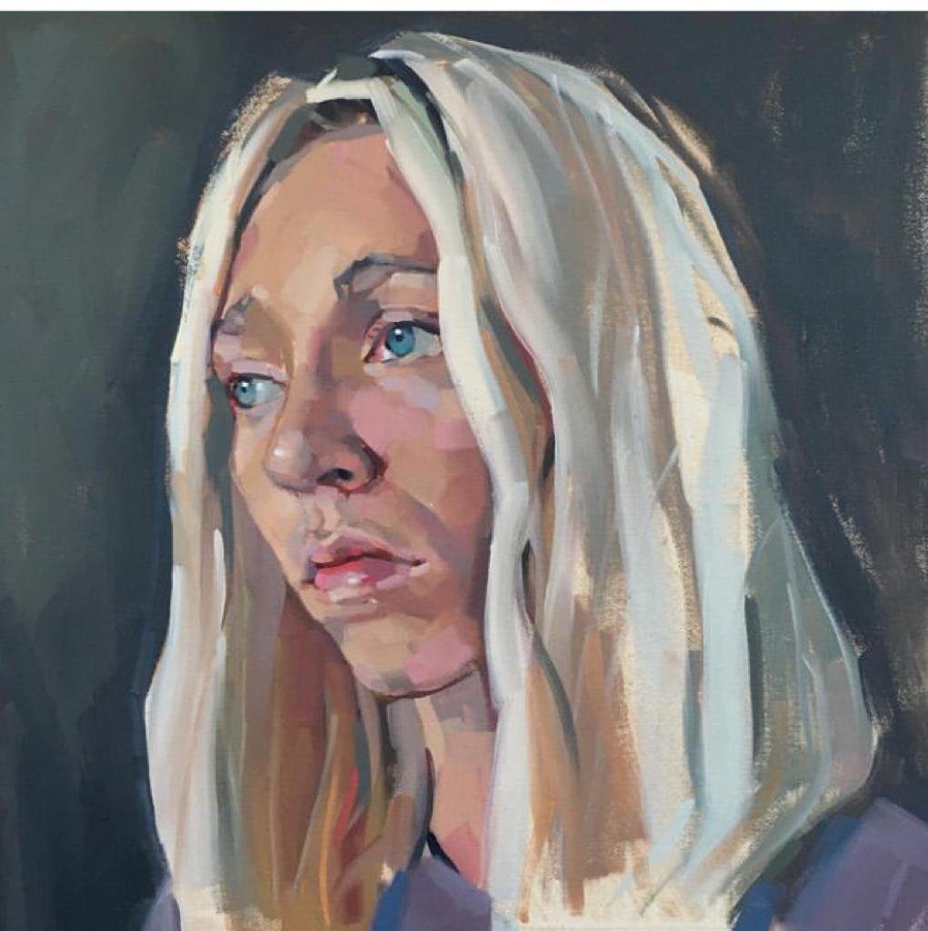 Bernadette Timko By Jane French, Oil Painting On Canvas Board Auction