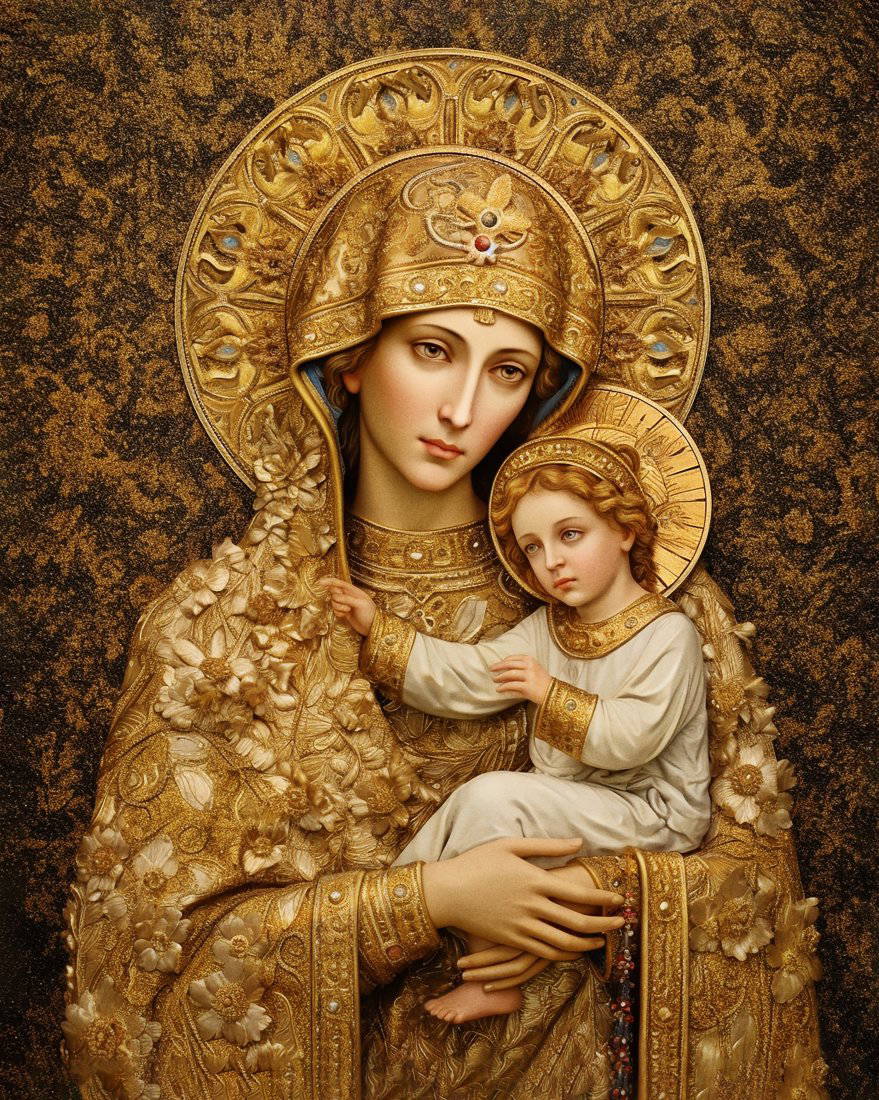 Madonna In Gold, Photography By Svetlana Melik-nubarova Auction