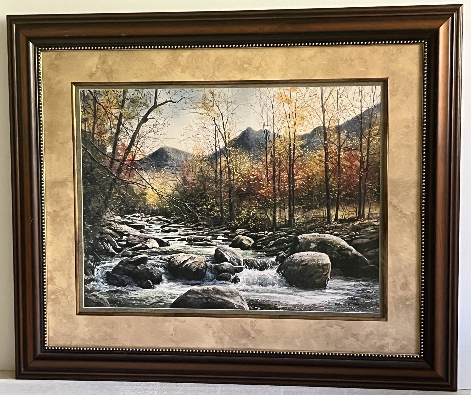 Framed Under Glass Robert A. Tino Print, Signed & Numbered, #193 Of 650 ...