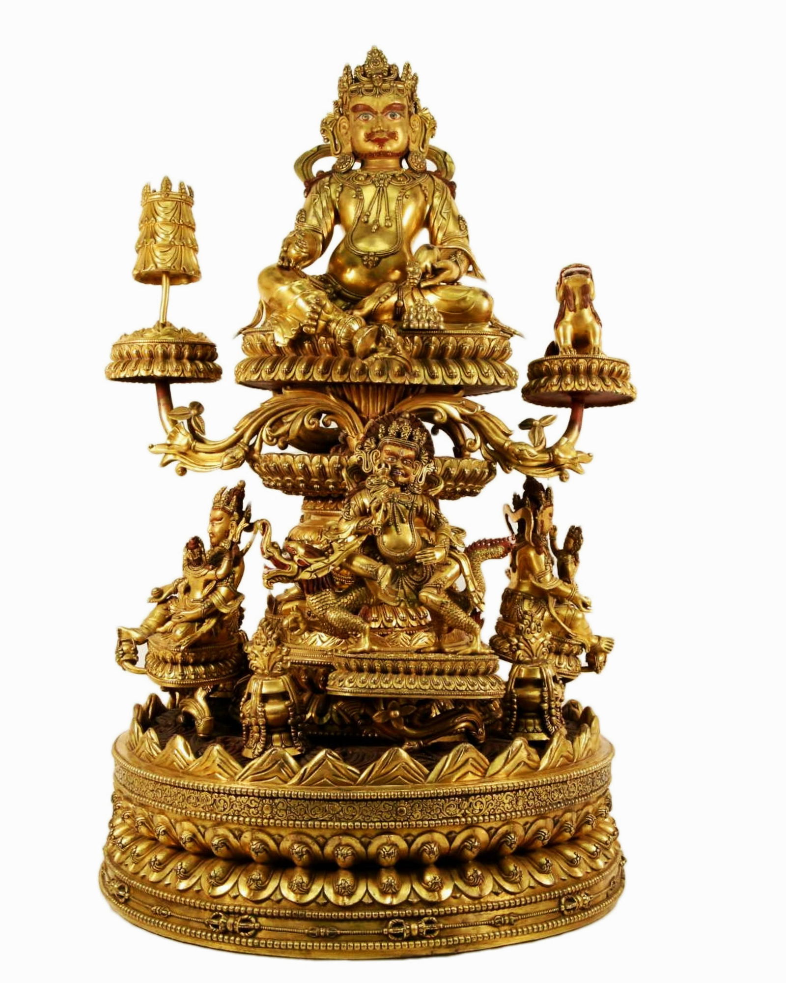 Gilt Bronze Altar of Mammon (#7405) on Jun 26, 2022 | Himalayan Auction ...