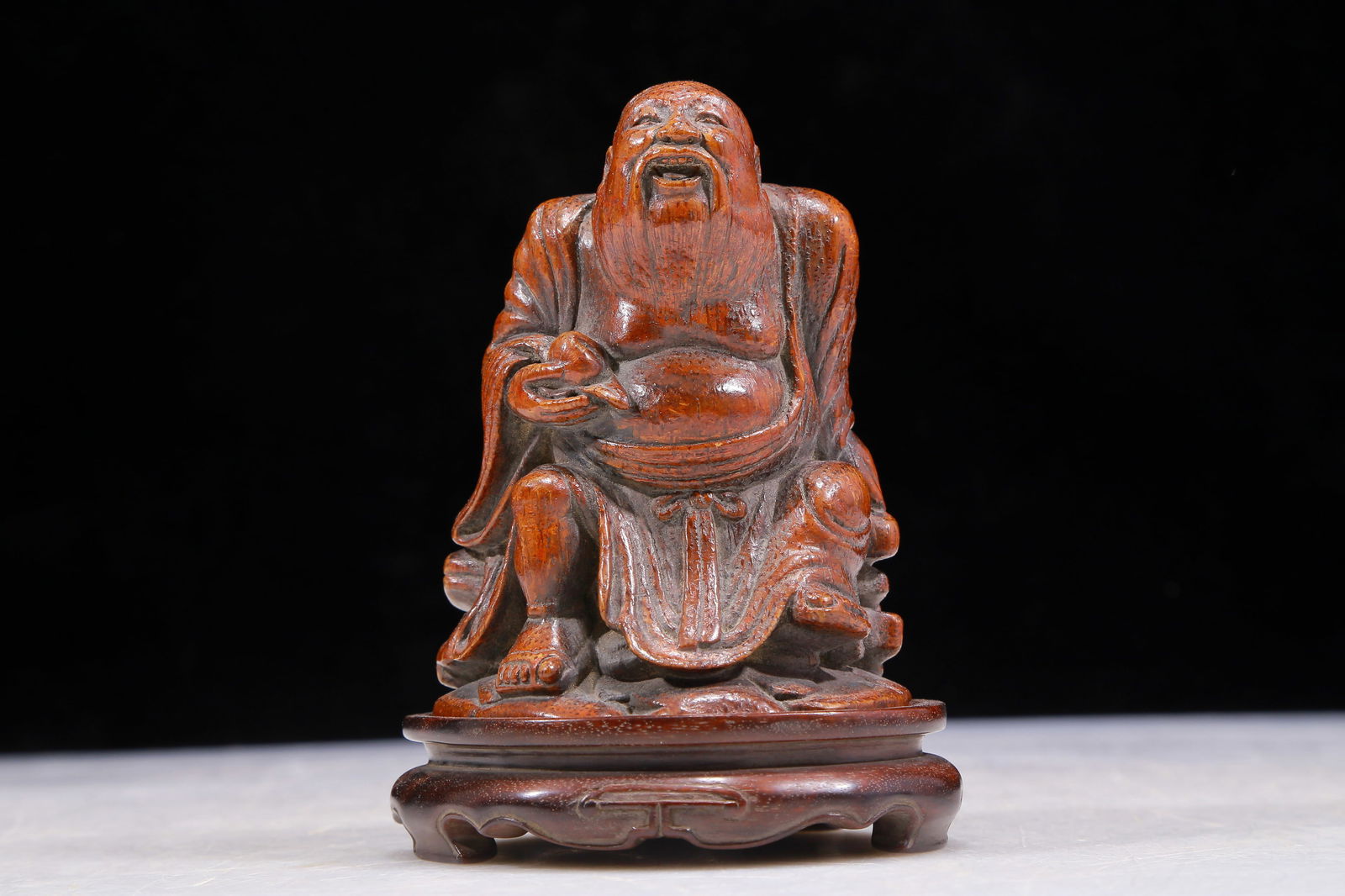 A Bamboo Carved Figure Ornament Auction