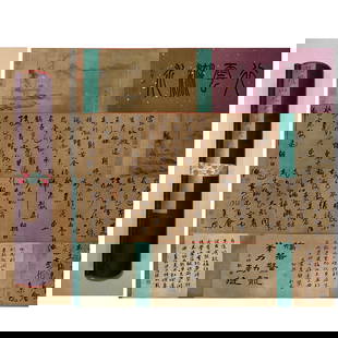 A Chinese Hand Scroll Ink Painting Of Landscape On Paper,huang Gongwang ...