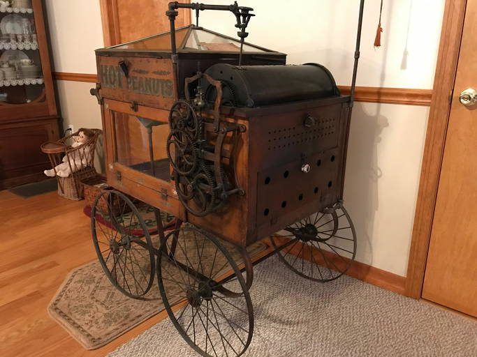 Antique Peanut Roaster #122