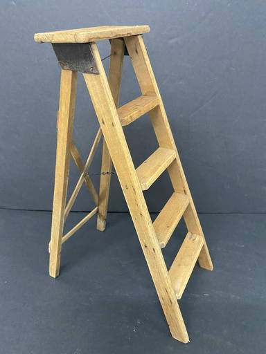 Vintage Wooden 12" Salesman Sample Ladder (#0003) on Dec 31, 2021 ...