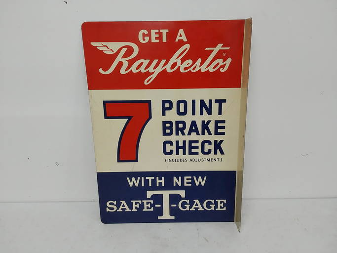 Raybestos Brake Check DST flange sign (#0044) on Jan 29, 2022 | Freeman ...