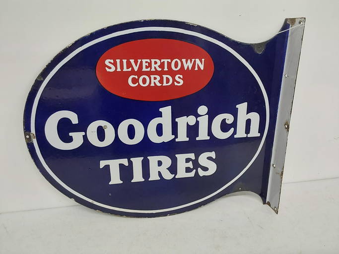 Goodrich Tires DSP flange sign - Jan 29, 2022 | Freeman Yoder Auctions ...
