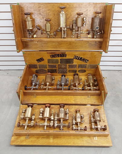 Gas Engine Oiler Display