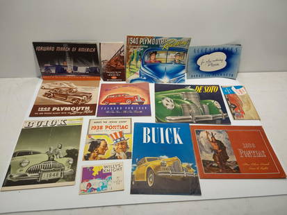 Automotive Literature Model Catalogs