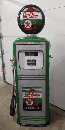 1956 Tokheim 300 gas pump (#0131A) on Jan 28, 2023 | Freeman Yoder ...