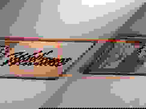 Tiger Red "welcome" Sst Sign Auction