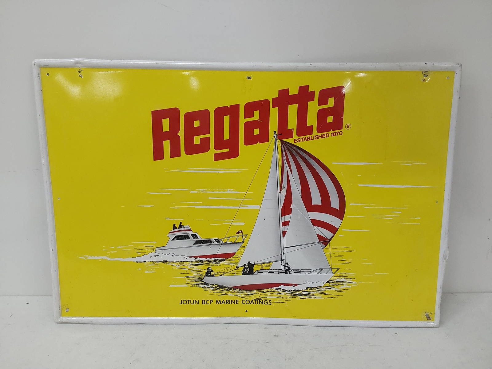 Regatta Marine Coating Sst Sign Auction