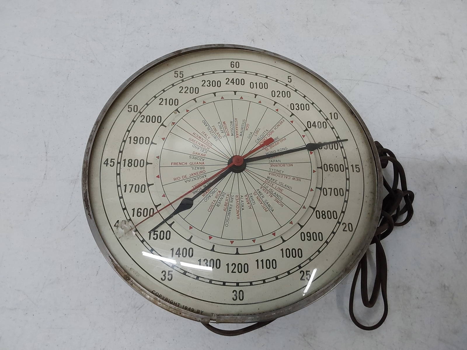 Timing Devices Co. Electric Clock Auction
