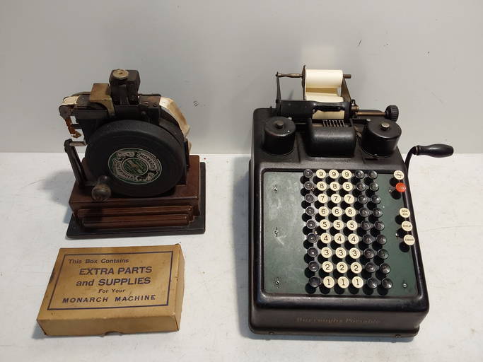 Burrough's And Monarch Office Machines