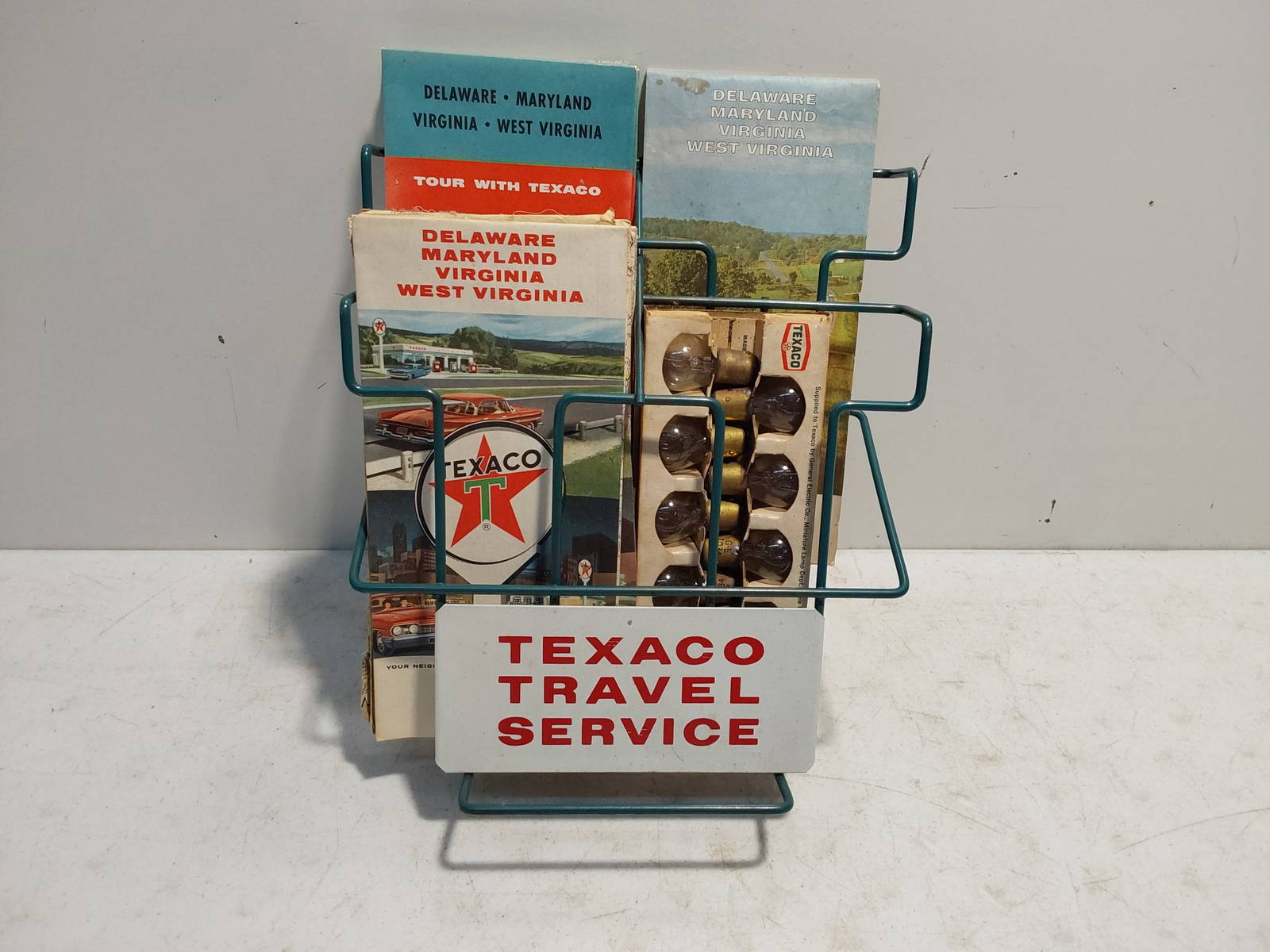 Texaco Map Holder Auction