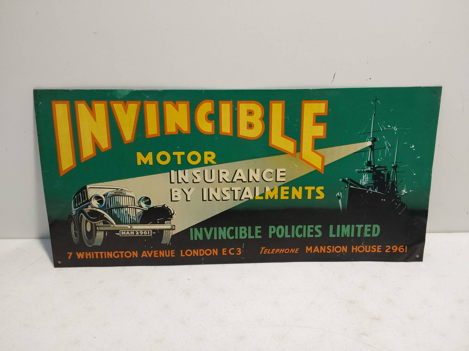 Invincible Motor Insurance Sst Sign Auction