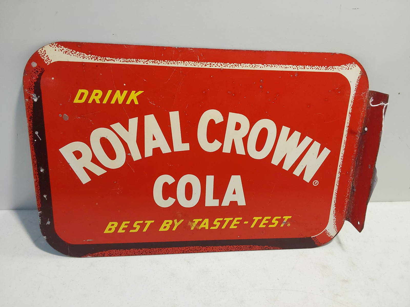 Royal Crown Dst Flange Sign Auction