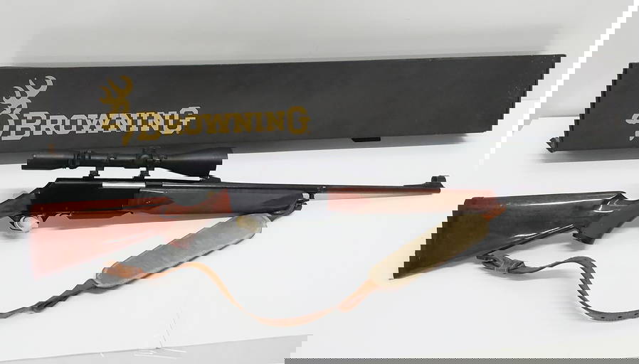 Browning Pump Rifle Bpr 7mm With Box And Scope