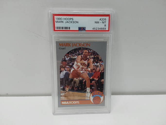 1990 Hoops Mark Jackson #205 Graded Card