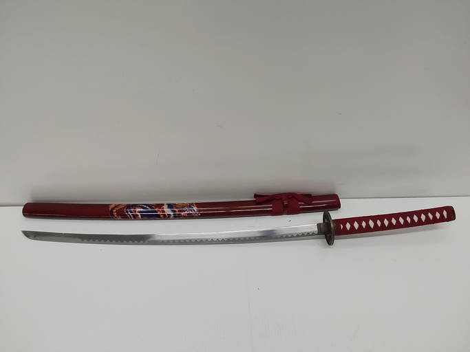 Samurai Style Sword With Scabbard