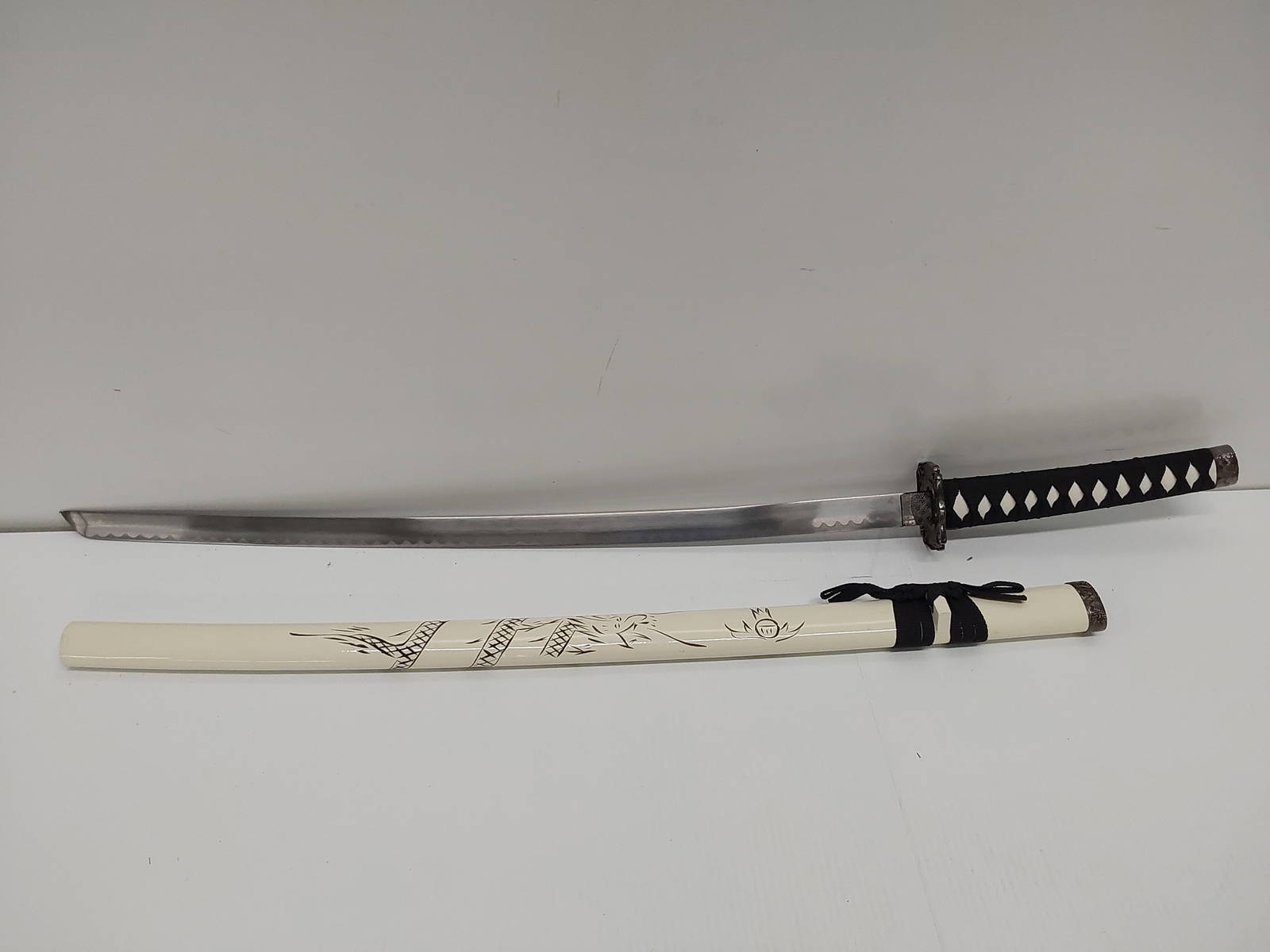 Samurai Style Sword With Scabbard Auction