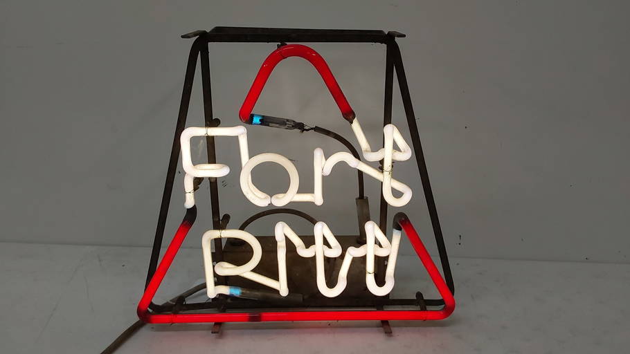 Early Fort Pitt Neon Beer Sign