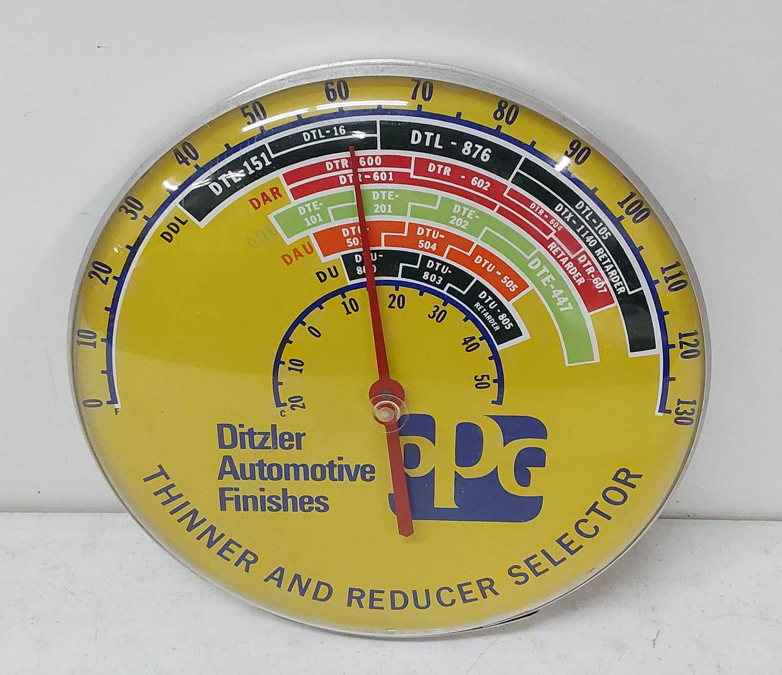 Ppg Ditzler Automotive Finishes Thermometer Auction