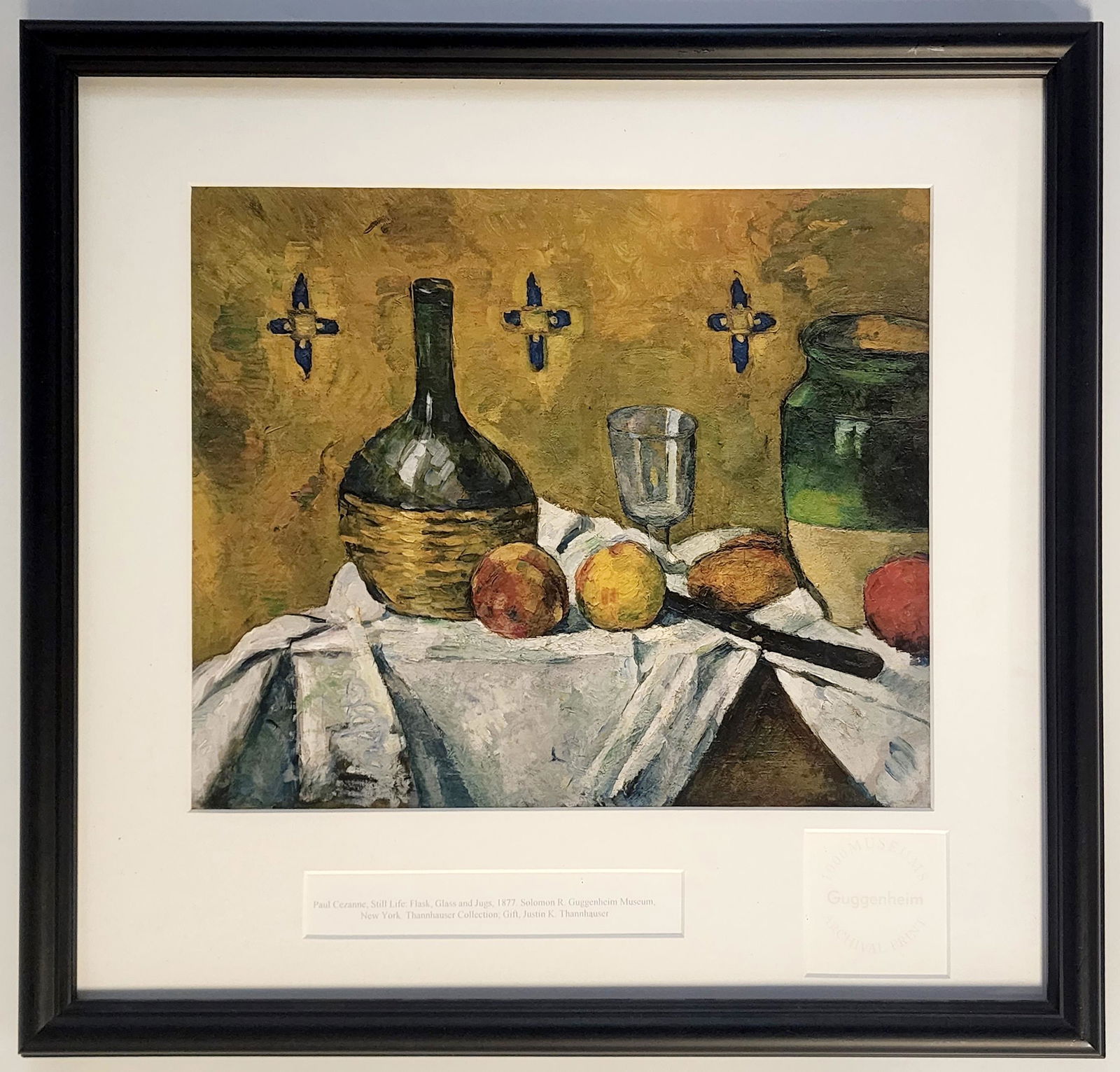 Paul Cezanne Flask, Glass, and Jugs Still Life - Jun 12, 2022 | Dorian ...