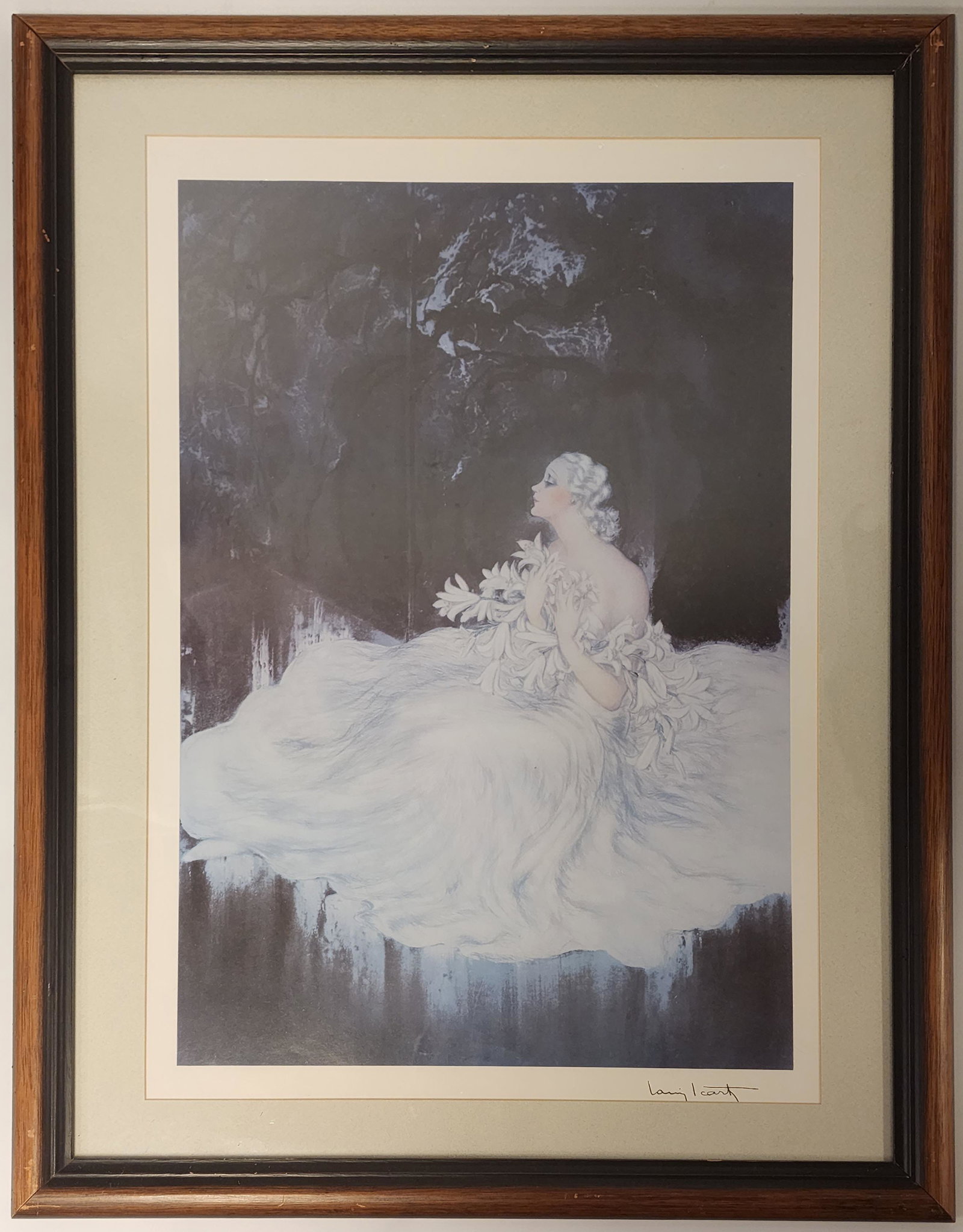 Louis Icart "Lilies" Lithograph - Dec 10, 2022 | Dorian Gray Galleries ...